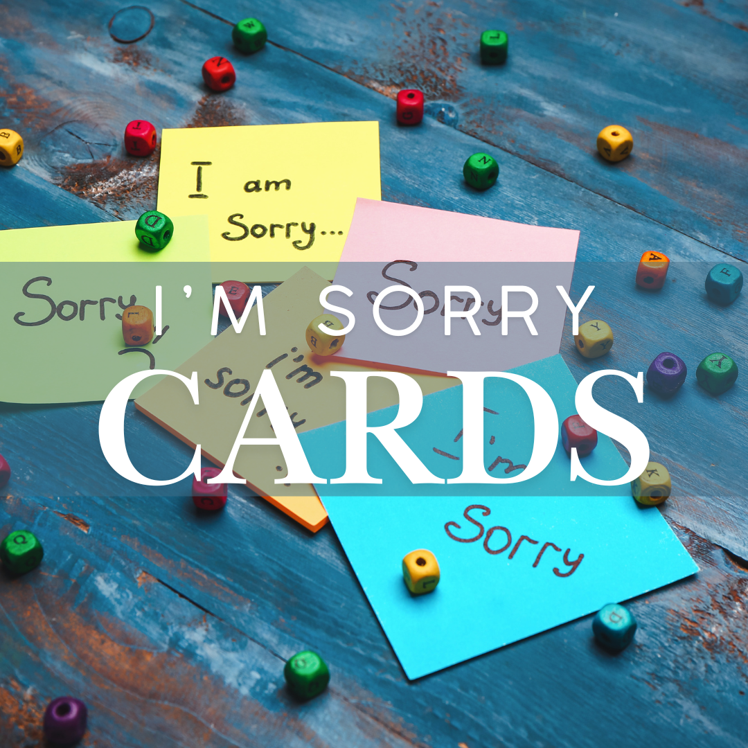 I'm Sorry Cards – Violet Matters