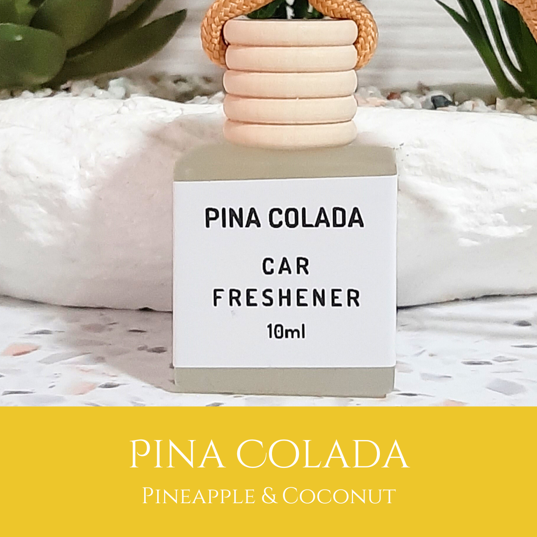 Pina Colada: Pineapple & Coconut - Car Freshener – Violet Matters