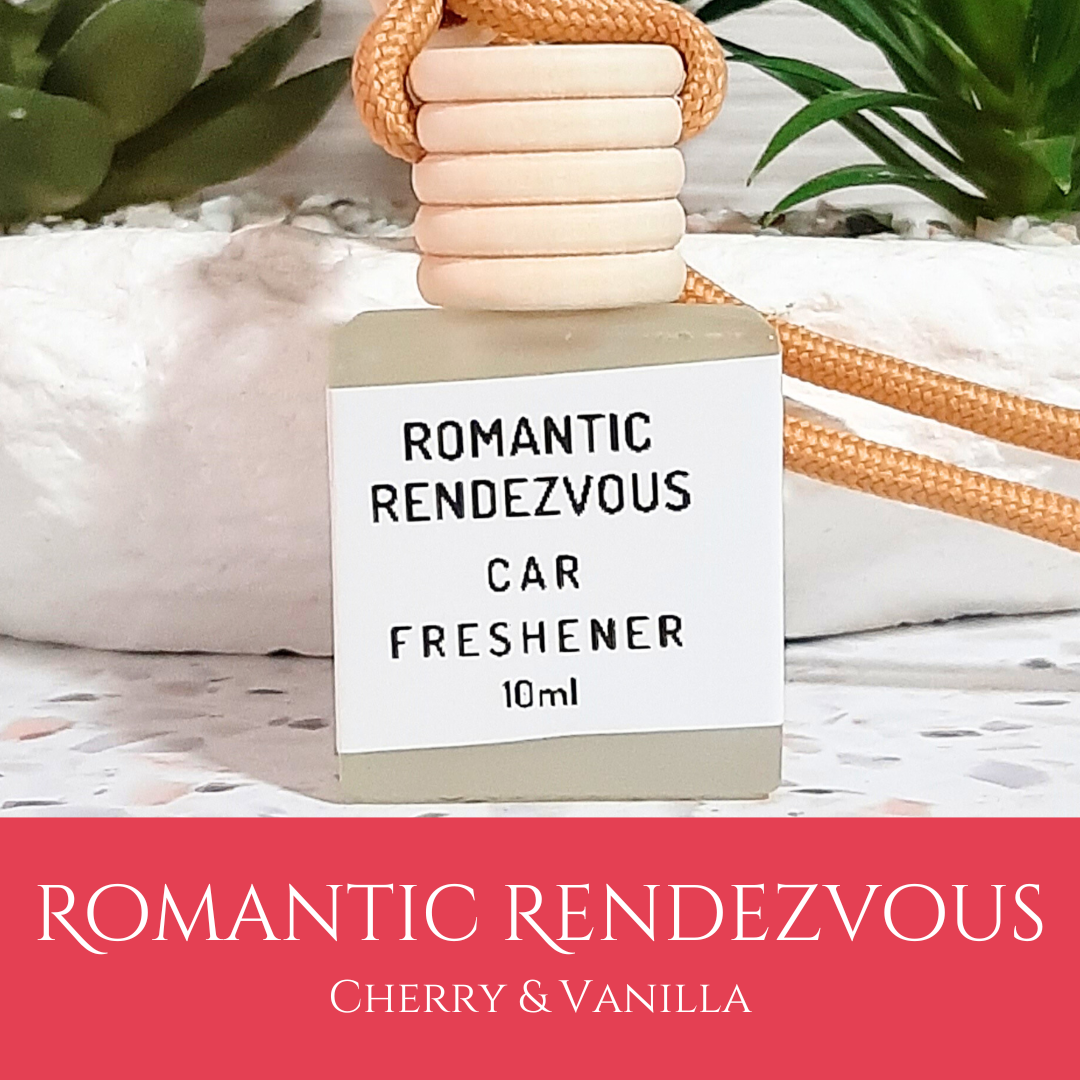 Romantic Rendezvous: Cherry & Vanilla - Car Freshener – Violet Matters