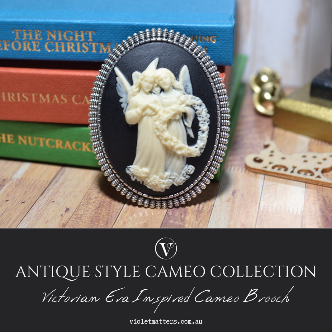 Antique Style Cameo Brooch Collection – Violet Matters